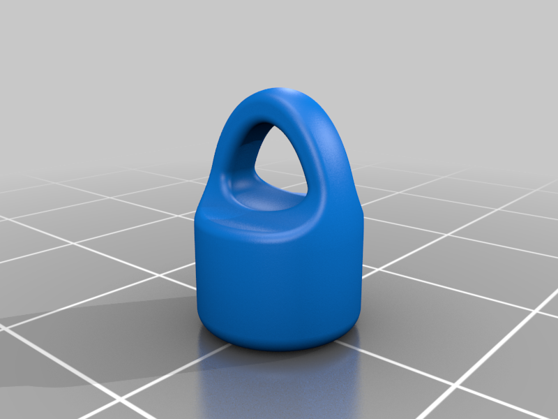 Keychain allen-key adapter (5mm) by Sjölin | Download free STL model ...