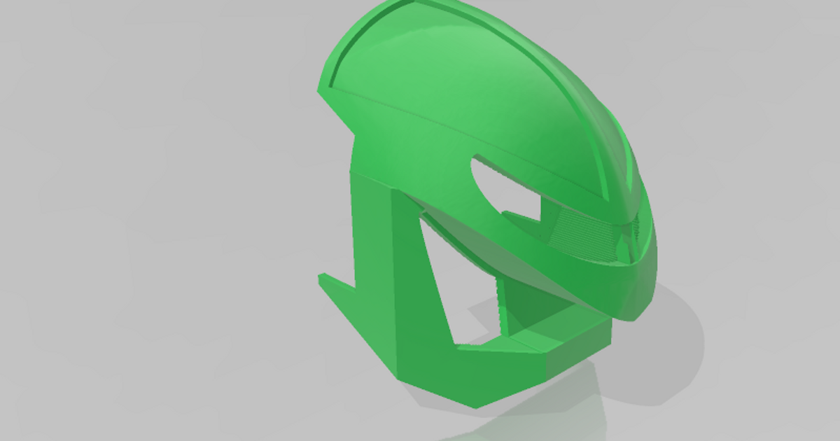 Mira Bionicle Mask(Toa Lewa) by ReProps | Download free STL model ...