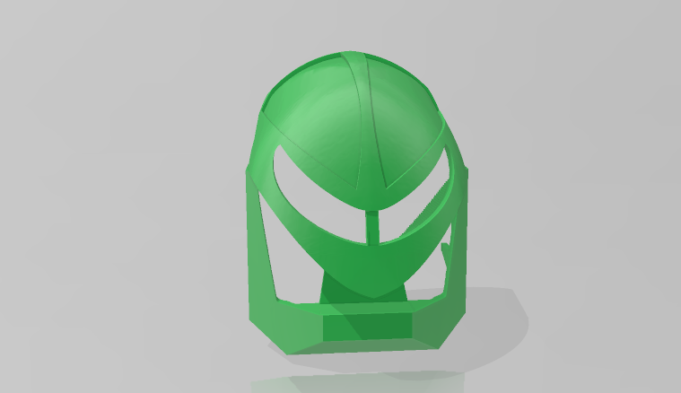 Mira Bionicle Mask(Toa Lewa) by ReProps | Download free STL model ...