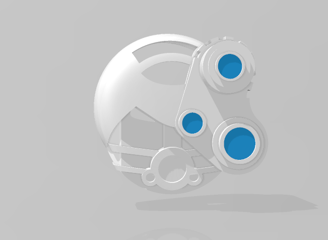 Akaka Bionicle Mask(Toa Kopaka) von ReProps | Kostenloses STL-Modell ...