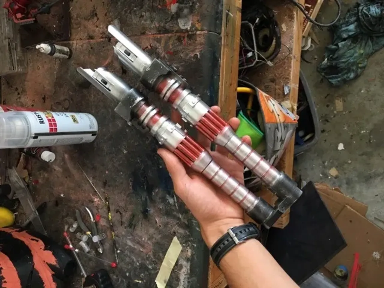 Dark Rey's Lightsaber by ReProps | Download free STL model | Printables.com