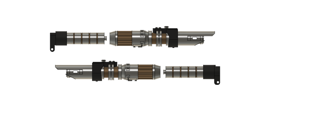 Dark Rey's Lightsaber by ReProps | Download free STL model | Printables.com