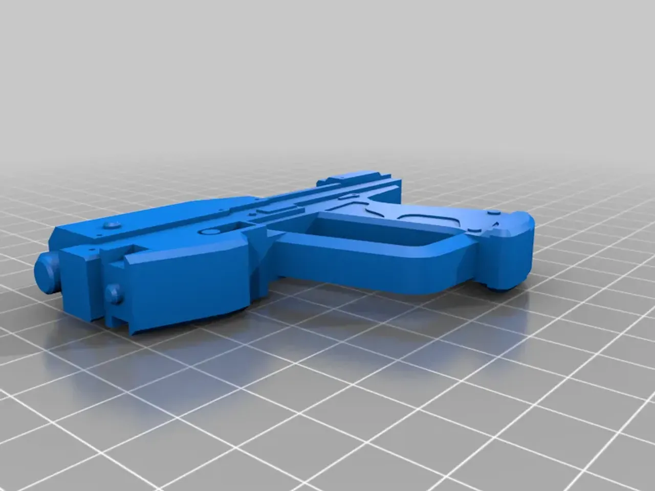 MG6 Magnum Pistol from Halo by ReProps | Download free STL model ...