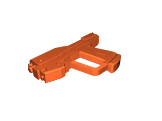 MG6 Magnum Pistol from Halo by ReProps | Download free STL model ...