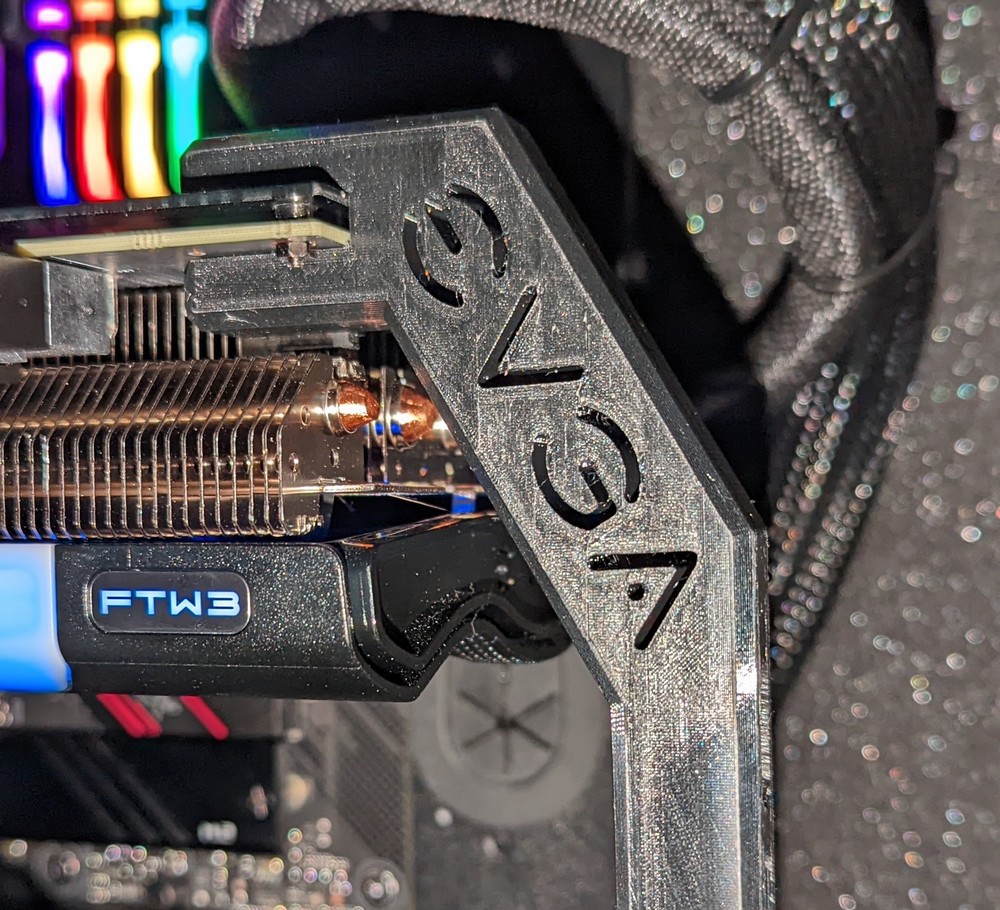GPU Brace for EVGA 3070 FTW3 by Yangorang | Download free STL model ...