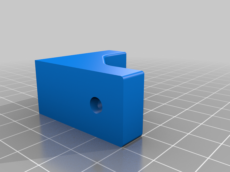 One Way Adjustable 90° 40mm Bracket by Sjölin | Download free STL model ...