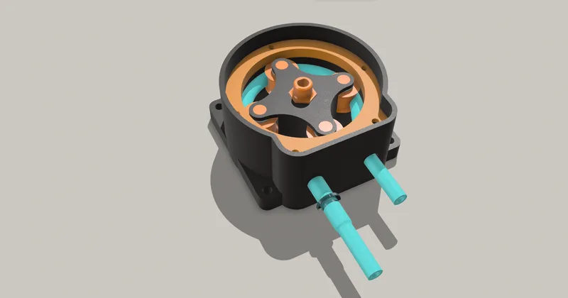 Peristaltic Pump by Artur Bańkowski | Download free STL model ...