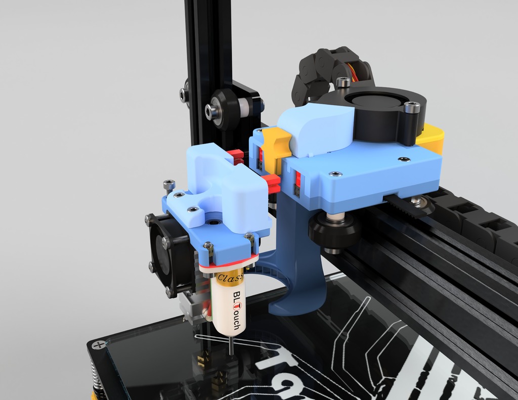 Tactical X Carriage by Genus | Download free STL model | Printables.com