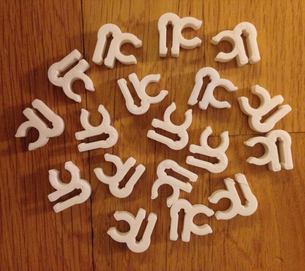 Christmas Light Clips by cfinke | Download free STL model | Printables.com