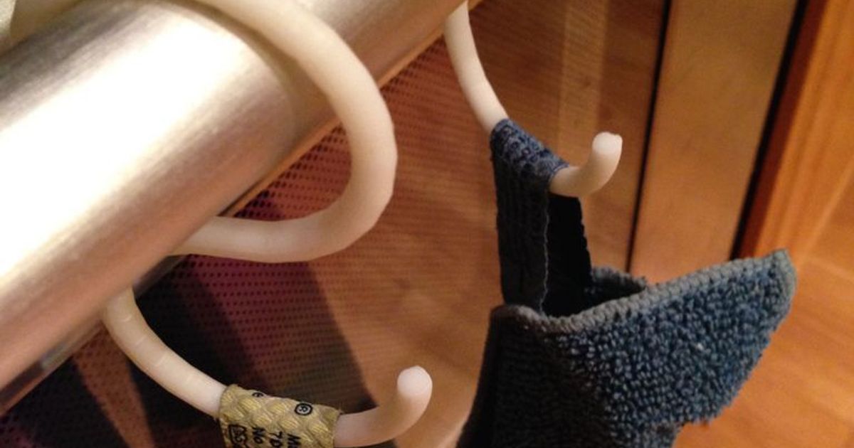 Customizable Oven Handle Hook by cfinke | Download free STL model ...