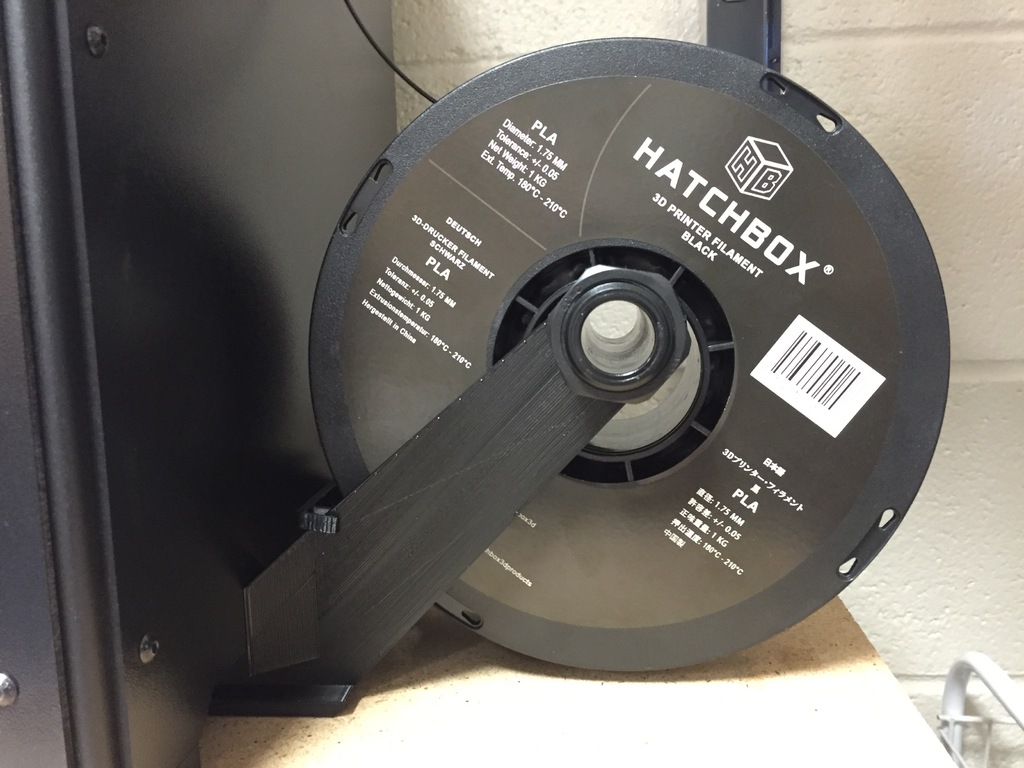 External Spool Holder for Flashforge Creator Pro / PowerSpec 3D Pro by ...