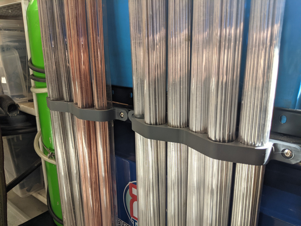 TIG Filler Rod storage tube holder by Confused | Download free STL ...