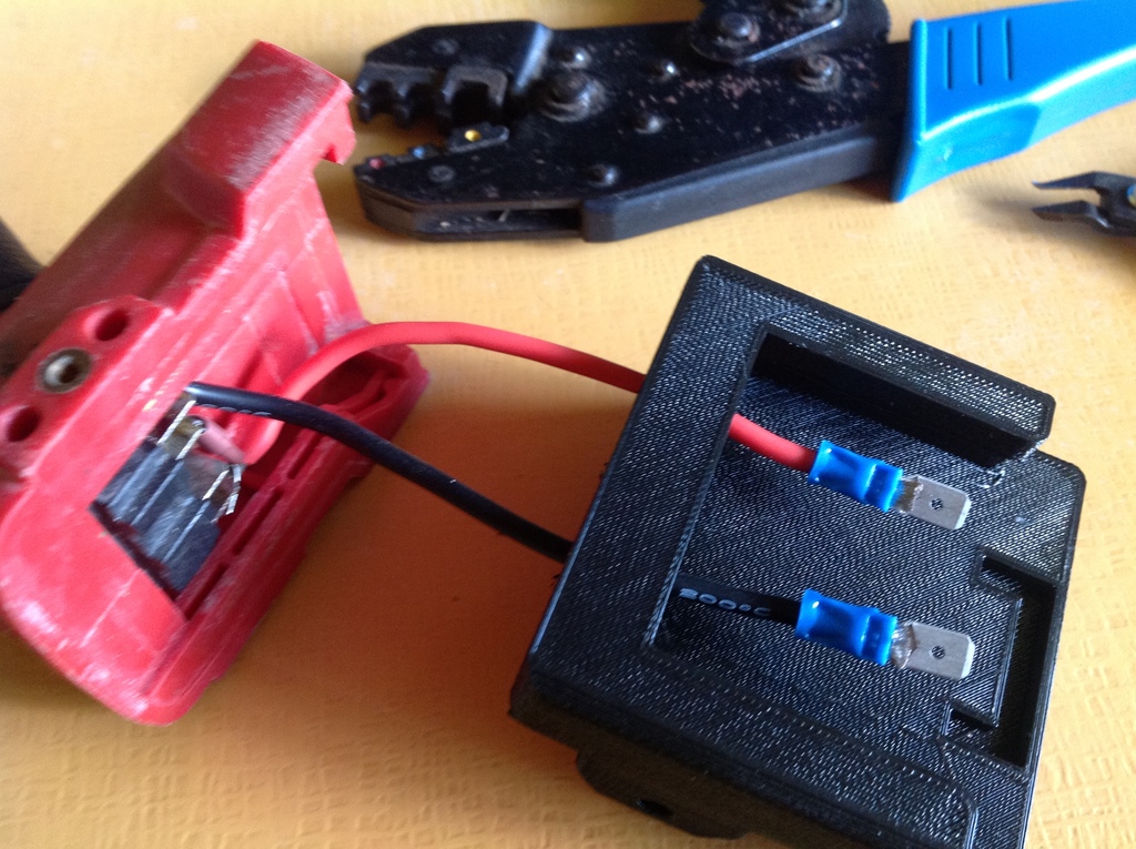 Xfinity/Ryobi 18V battery to Milwaukee Impact screwdriver adapter by ...