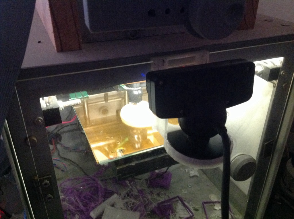 Solidoodle 2 PS3 eye camera mount by Stonemull | Download free STL ...