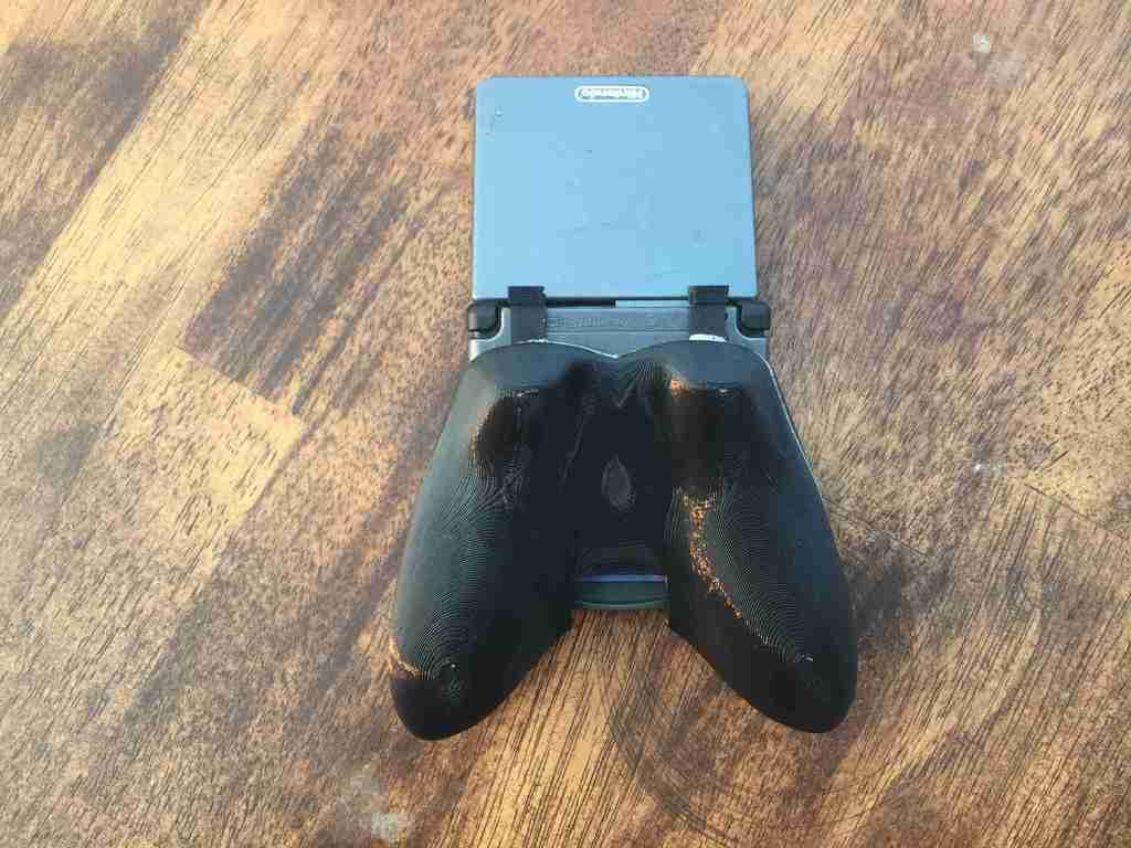 Game Boy Advance SP Controller Grip by colossatr0n | Download free STL ...