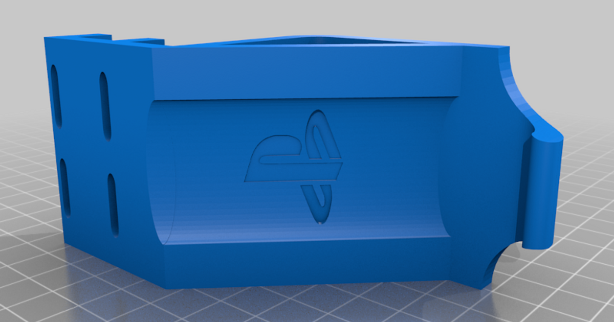 PS4 Pro Vertical Controller Mount by colossatr0n | Download free STL ...