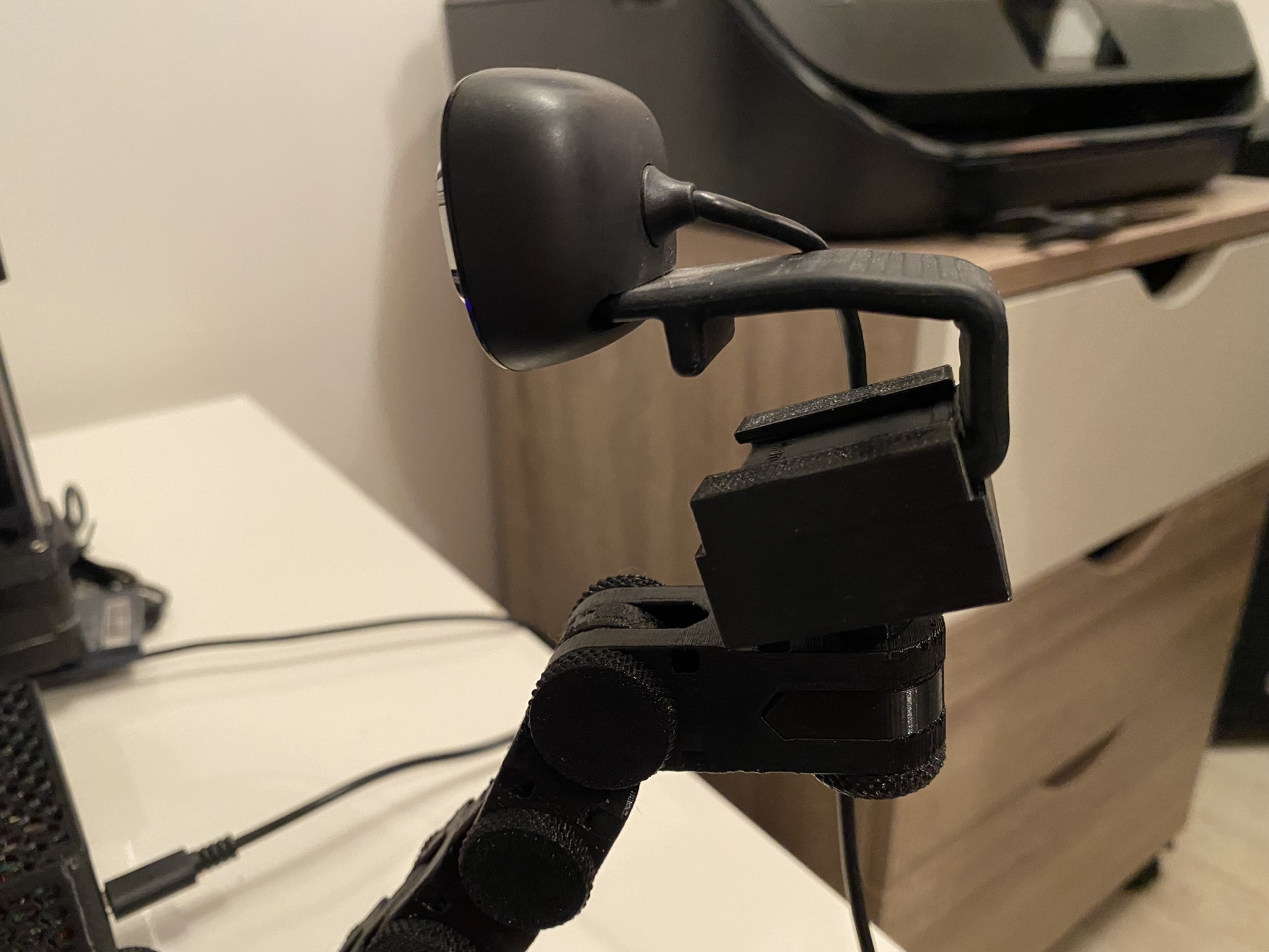 Microsoft Lifecam HD-3000 Ball Joint Mount for Articulating Camera ...