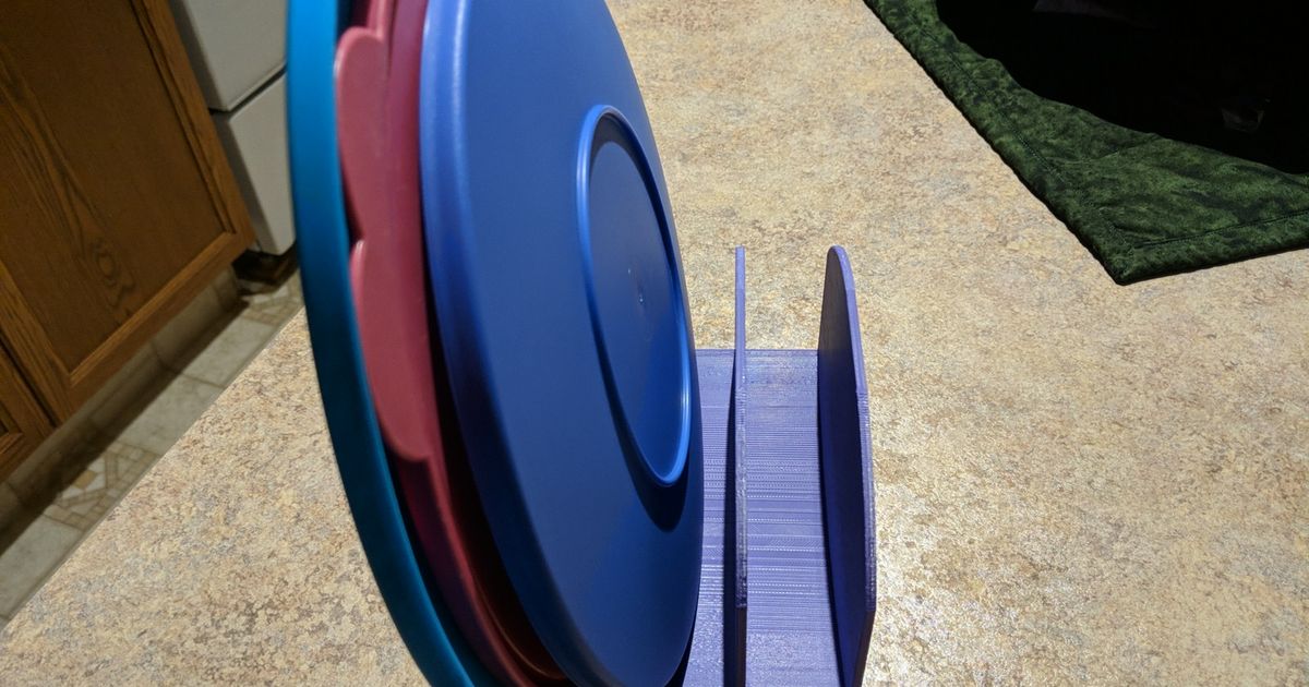 Plastic Lid holder by Cruzen | Download free STL model | Printables.com