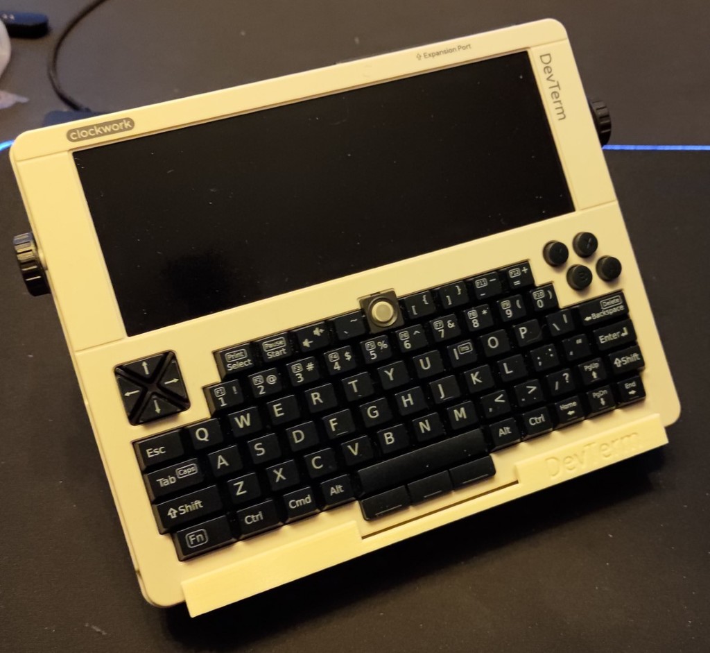 ClockworkPi DevTerm Desktop Stand by DuaneL | Download free STL model | Printables.com