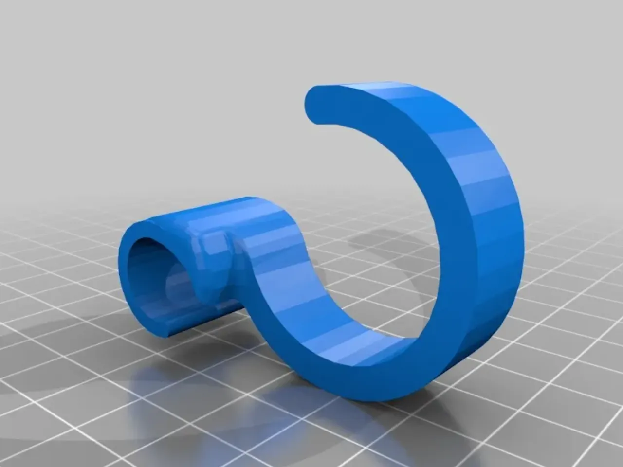 Closet Rod Hook by BitterBuffalo | Download free STL model | Printables.com