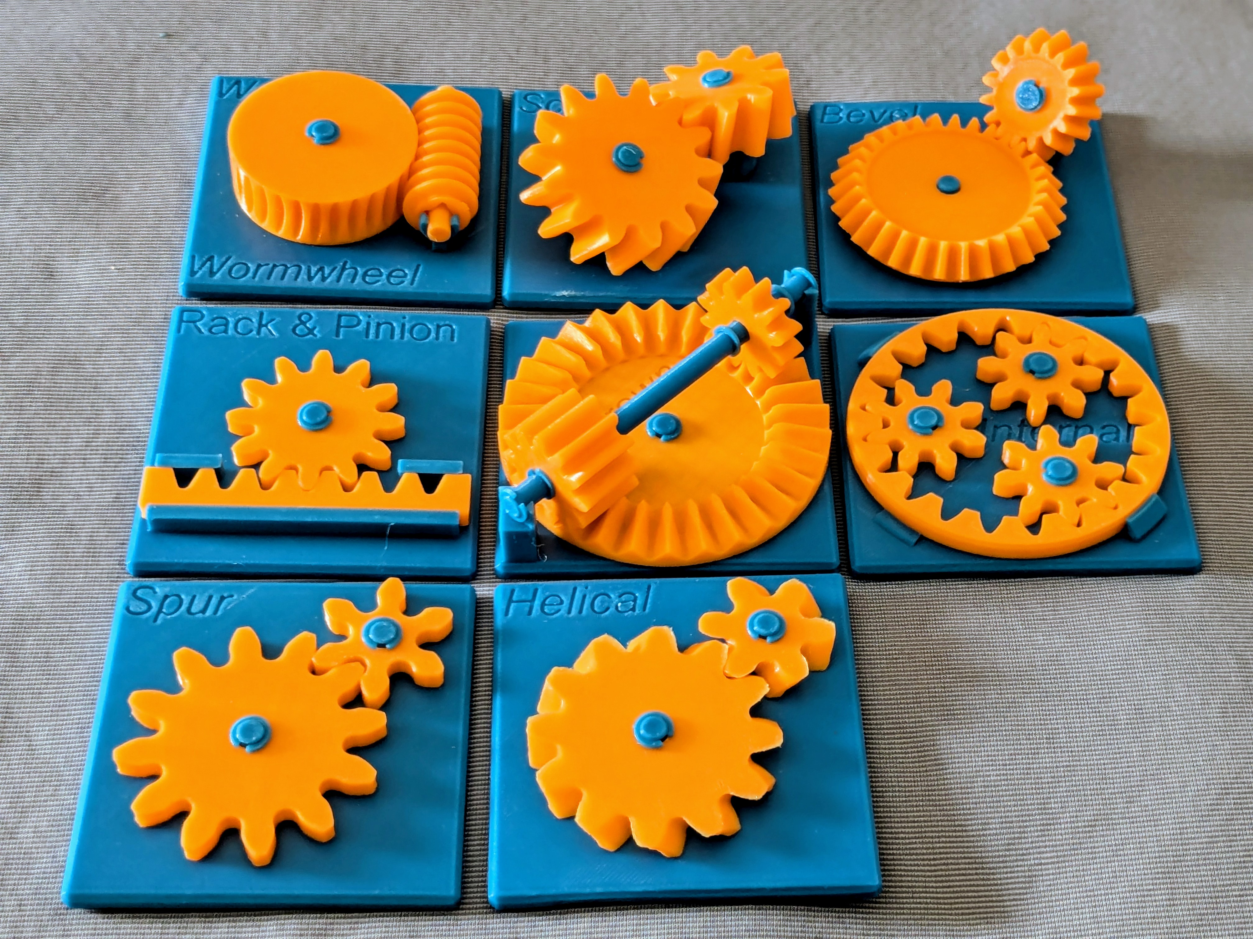 Educational Gear Examples 1 by osamutake | Download free STL model ...