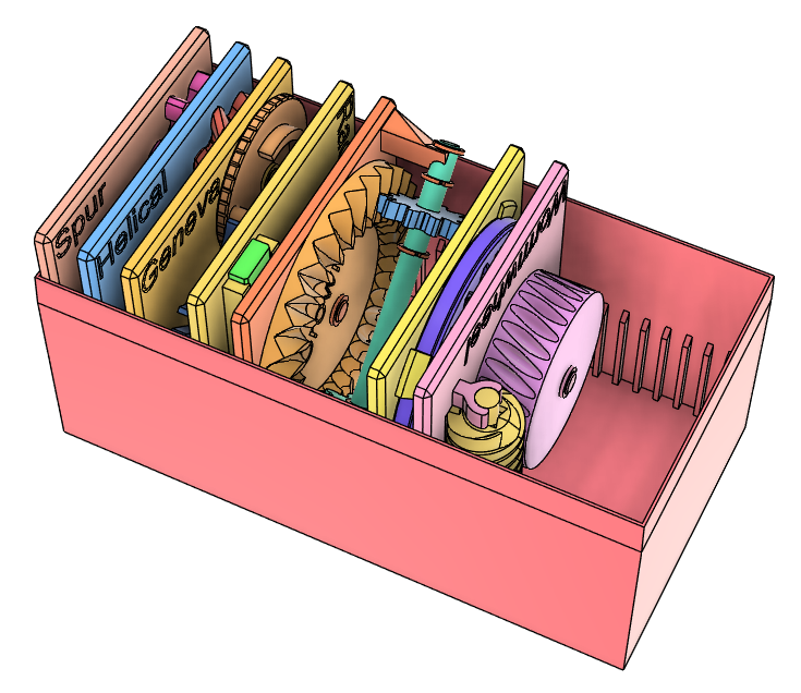 Educational Gear Examples 1 by osamutake | Download free STL model ...