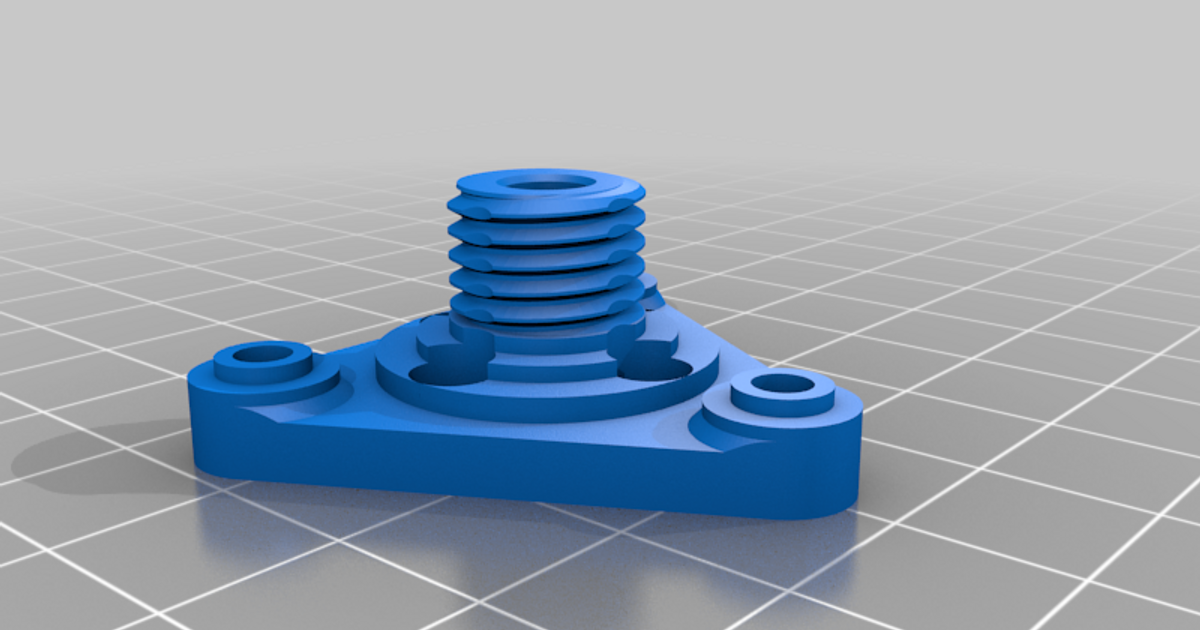 Phaetus Dragon/Rapido Adapter for Duet 3D Smart Effector - 3 arms ...