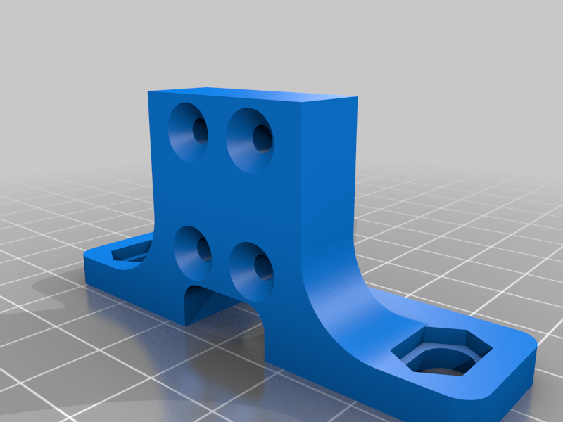Ender 5 MSDD Linear Rail and Drag Chain Adapters by Ya Ikou! | Download free STL model ...