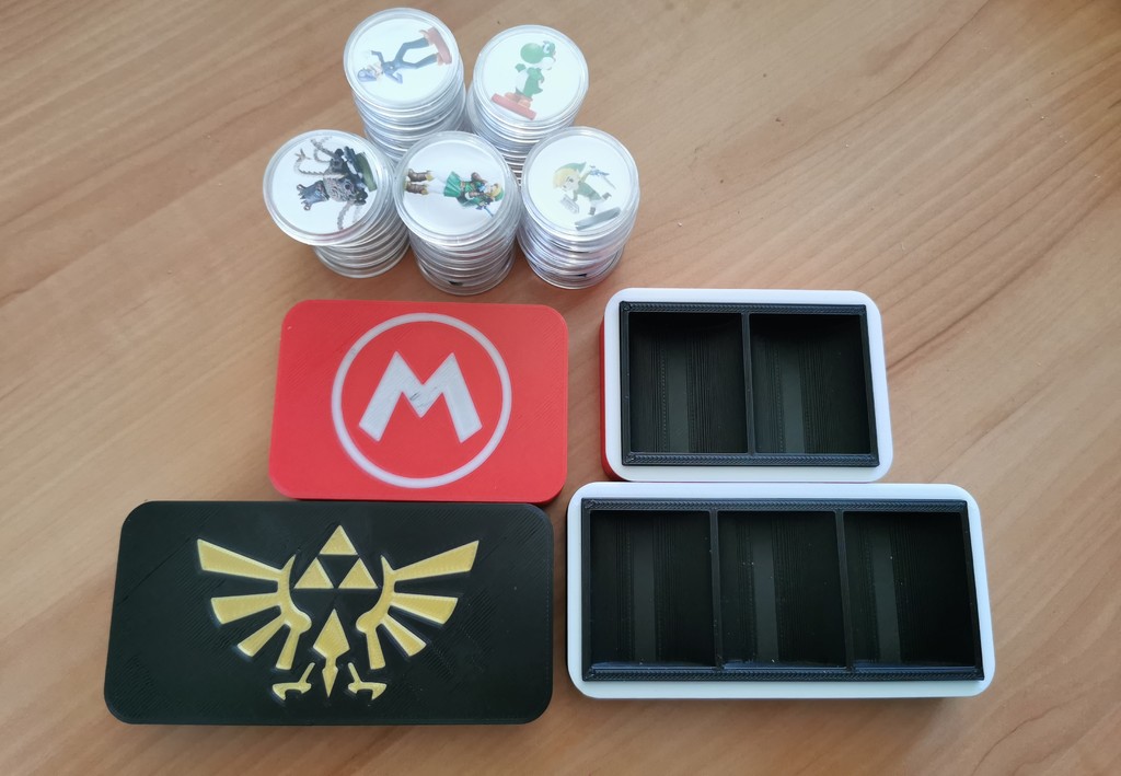 Amiibo coins Box by Sanka | Download free STL model | Printables.com