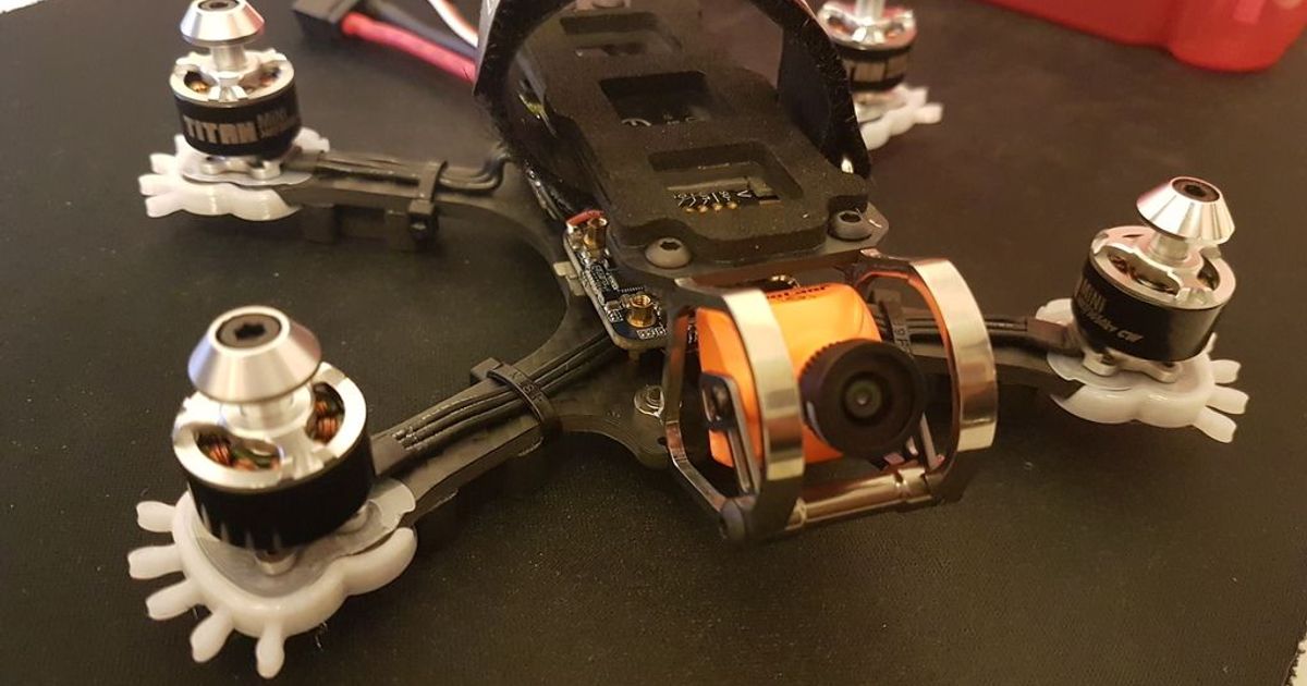 Arm guards with toes and softmount for Armattan Gecko by Saow ...