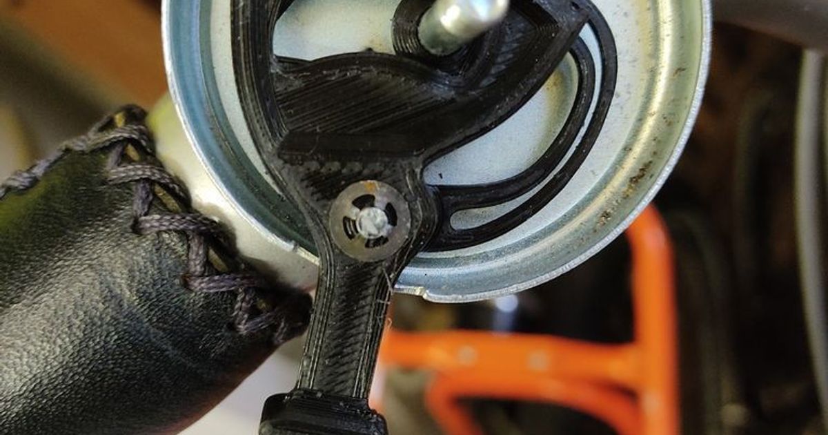 Bicycle bell lever with spring by Zekko | Download free STL model ...