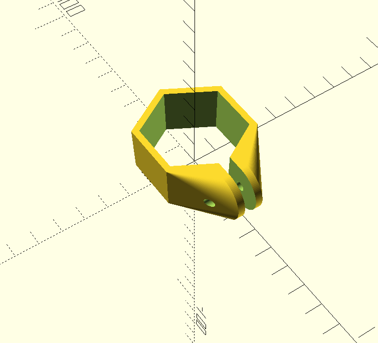 Customizable (Polygony) Clamp by Til Passe | Download free STL model ...