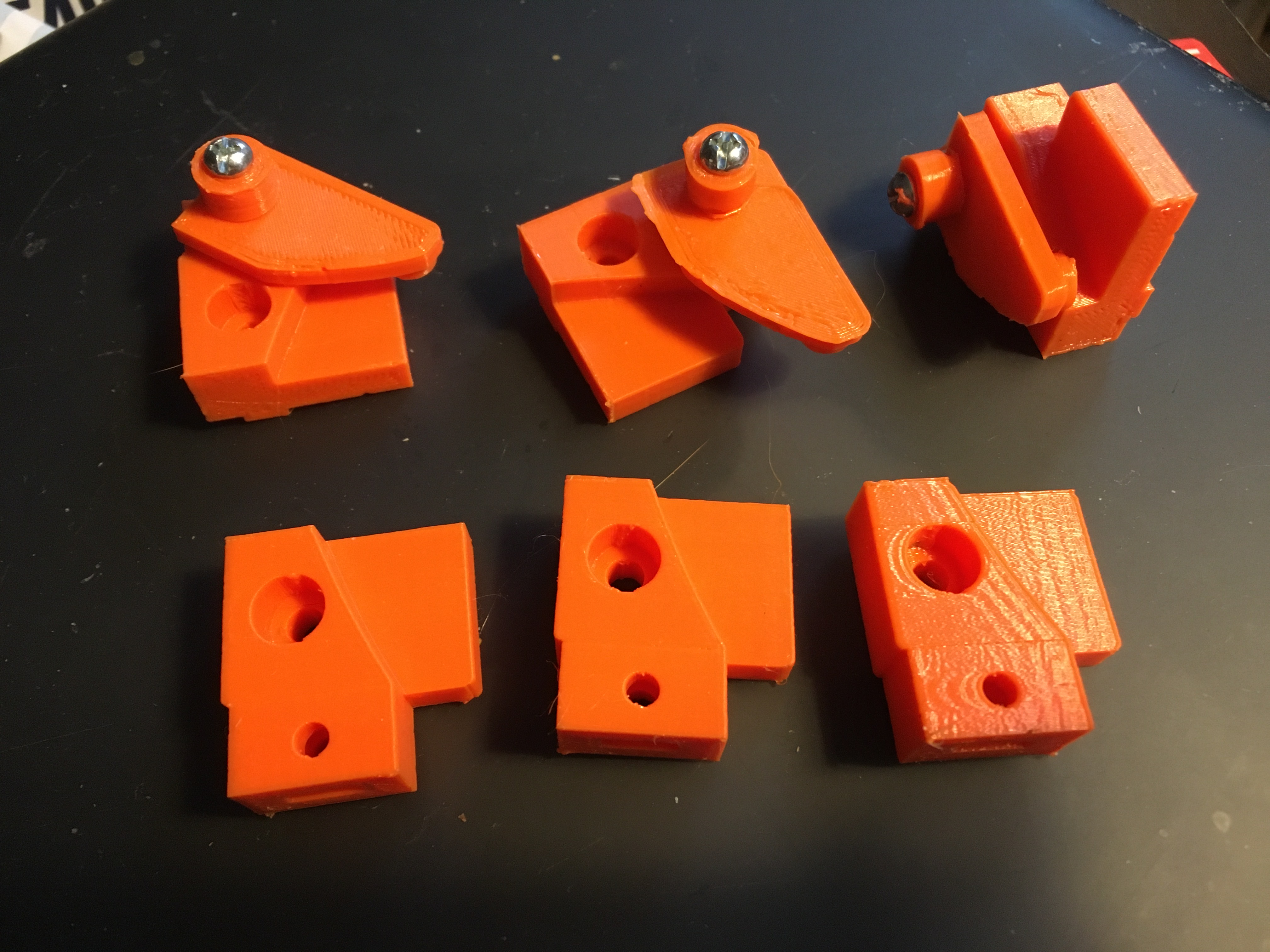 240mm Delta Bed Hold Down and Bed Suports by BlissPirate | Download ...