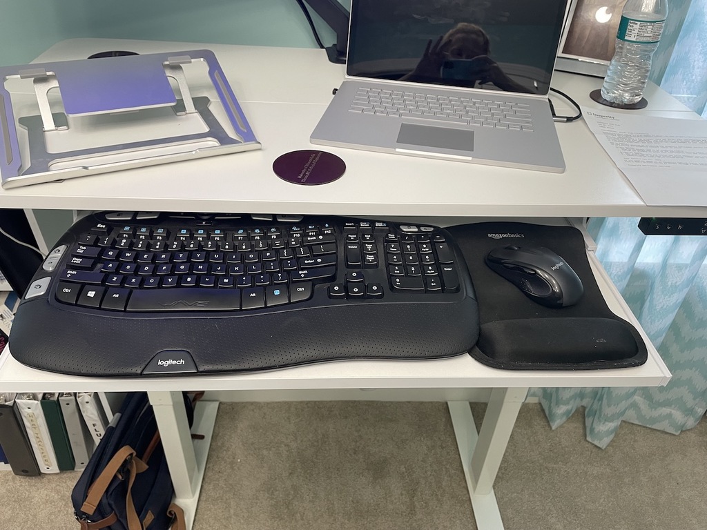 Extended Sliding Keyboard Tray by perfuzion | Download free STL model ...