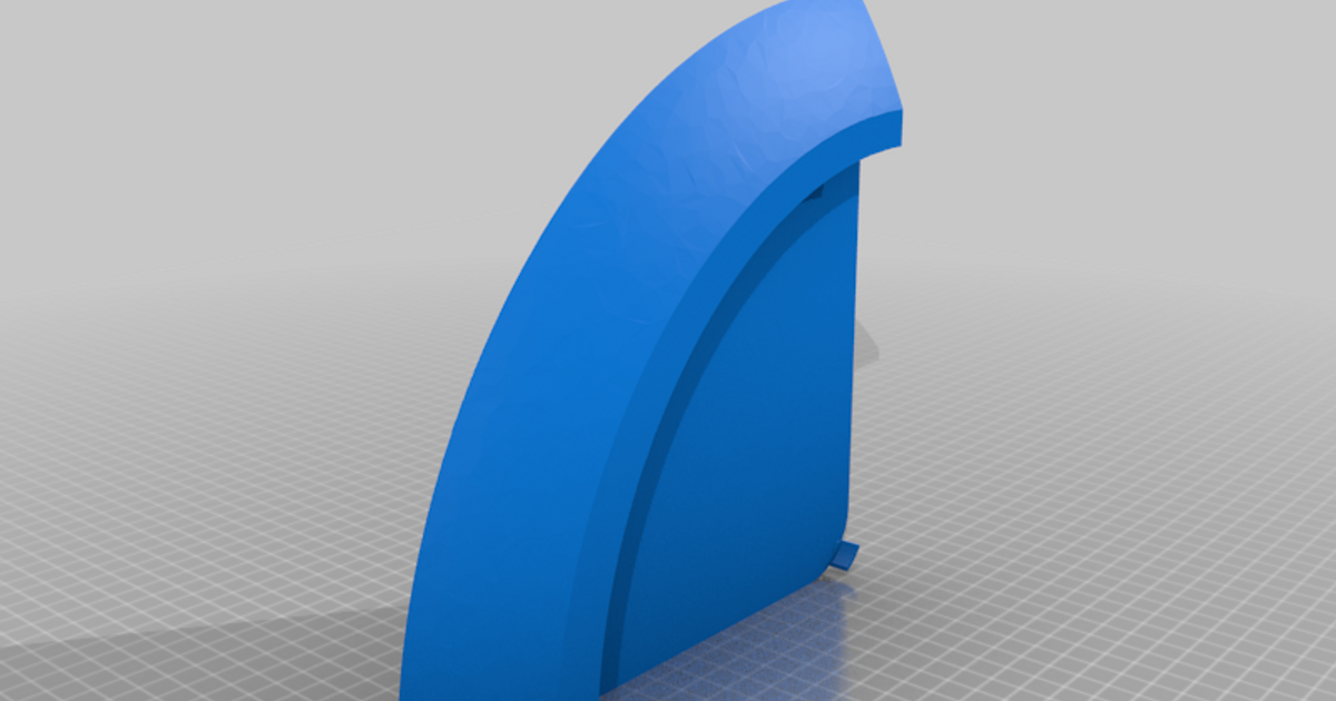 Rounded Secret Corner Shelf by perfuzion | Download free STL model ...