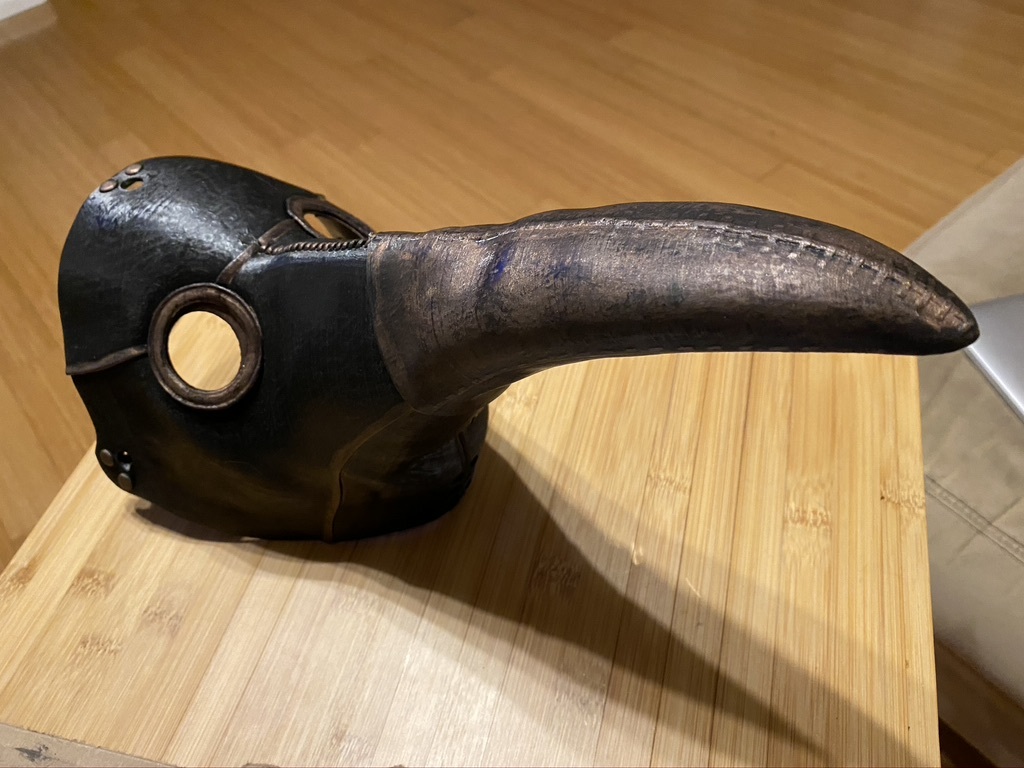 Extended Plague Doctor Mask Beak von perfuzion | Kostenloses STL-Modell ...