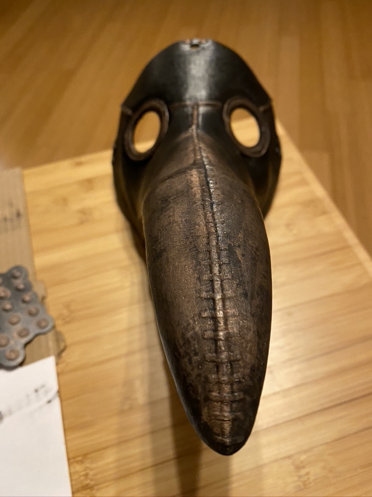Extended Plague Doctor Mask Beak von perfuzion | Kostenloses STL-Modell ...