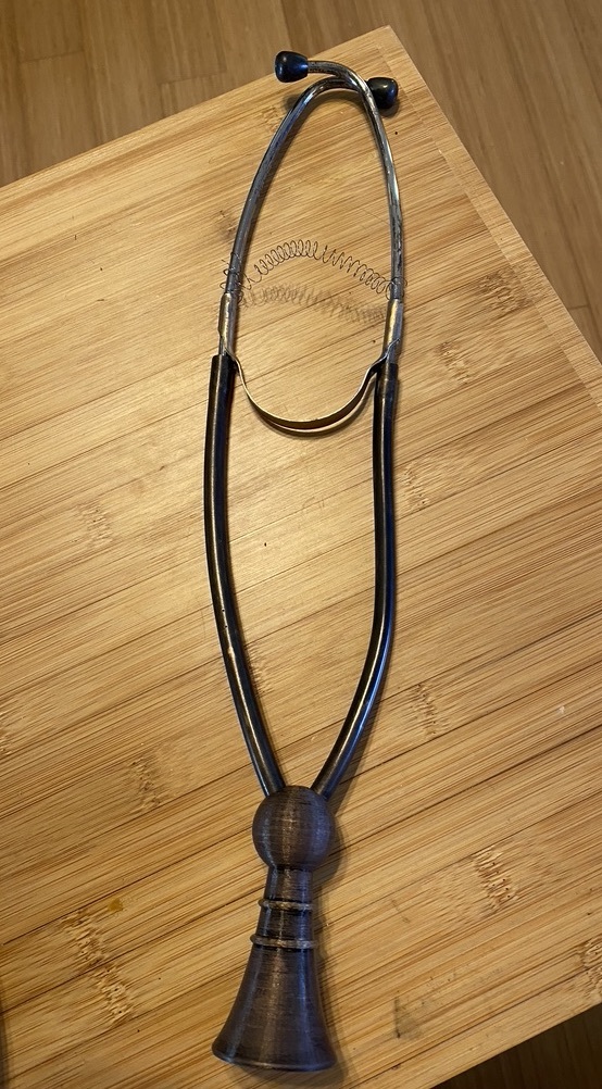 Steampunk Antique Stethoscope by perfuzion | Download free STL model ...