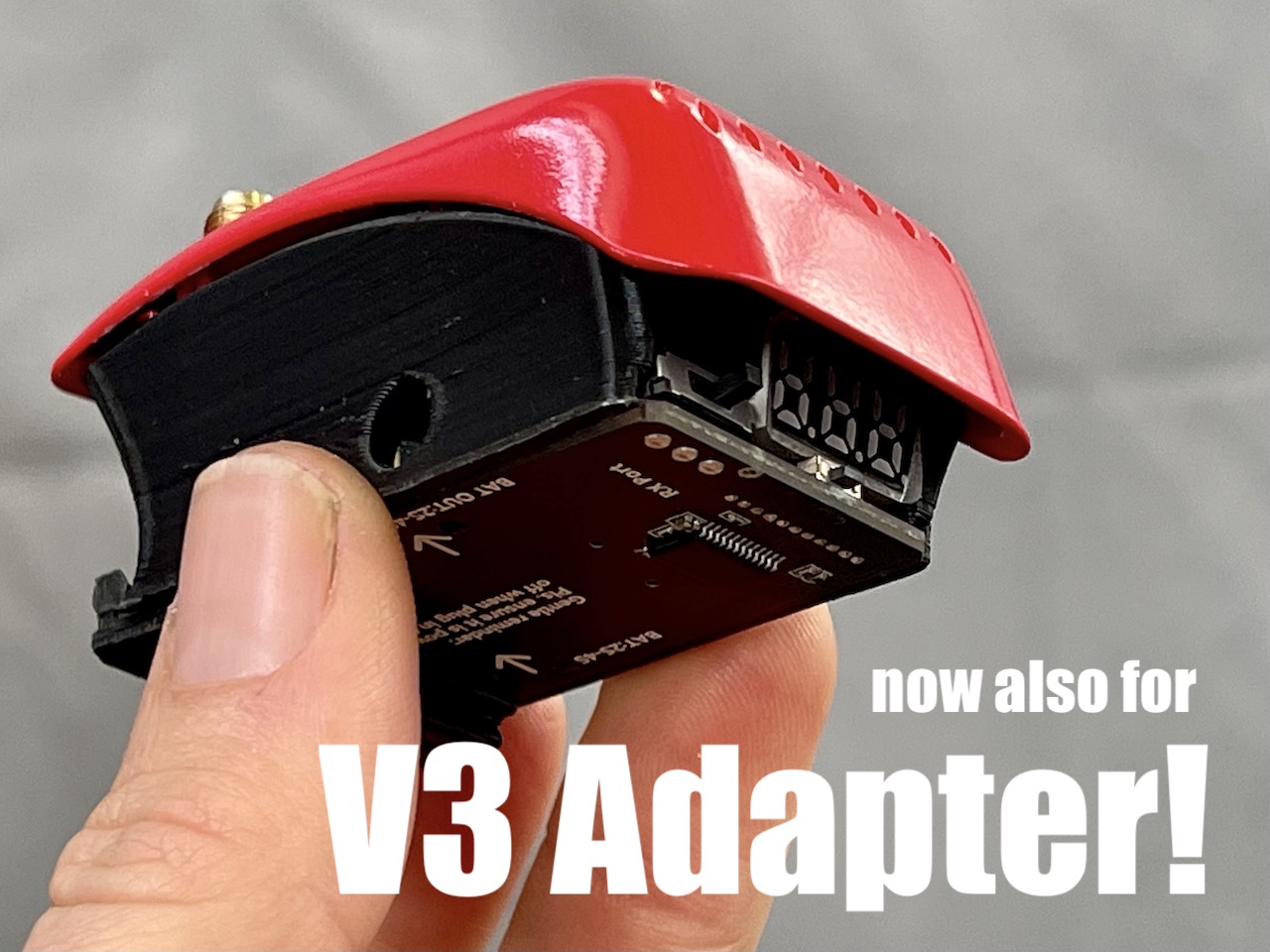 Analog Module Bay Mount quick release for V2 + V3 Adapter on DJI ...