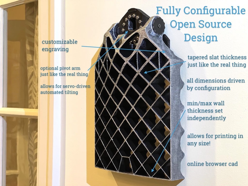 Grid Fin - SpaceX Falcon 9 von t4obrien | Kostenloses STL-Modell ...