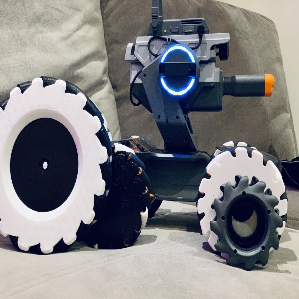 DJI RoboGOD- BIG Robomaster S1 Wheels by t4obrien | Download free STL ...