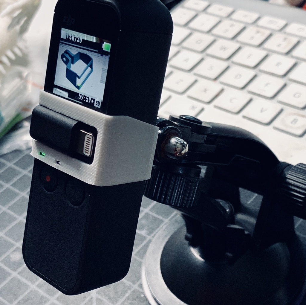 Simple Osmo Pocket GoPro Mount(s) [UPDATED] by t4obrien | Download free ...