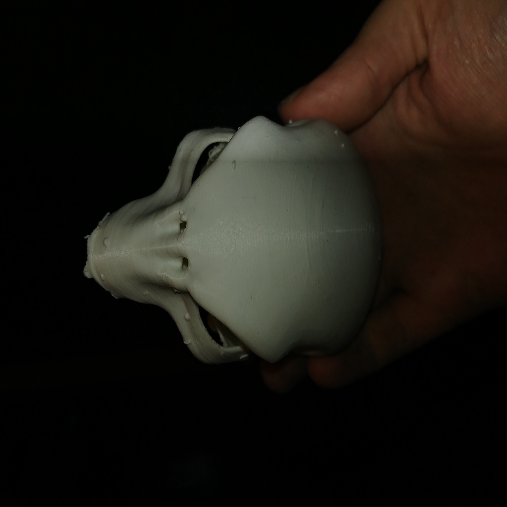 XCOM 2 Sectoid Skull (smooth and hollow) by Horror- | Download free STL ...