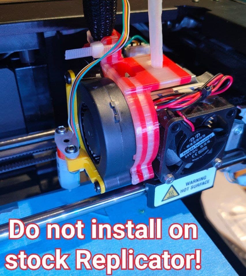 MakerBot Replicator BLTouch or 3D Touch Mount by CJS9000 | Download ...