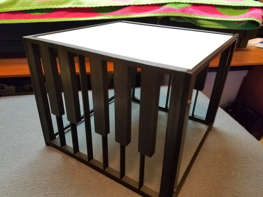 Piano Light Box 6x7x7.5(rough) by n9jcv | Download free STL model ...