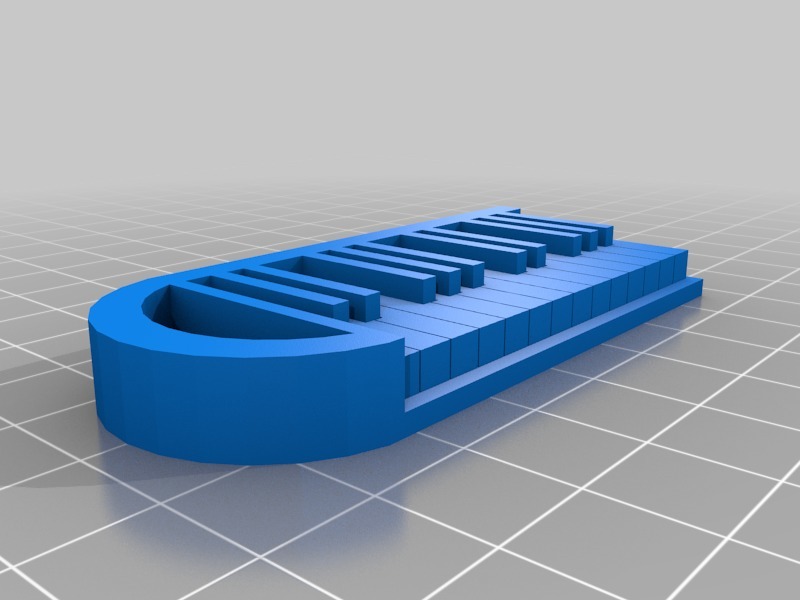Piano Keychain by n9jcv | Download free STL model | Printables.com