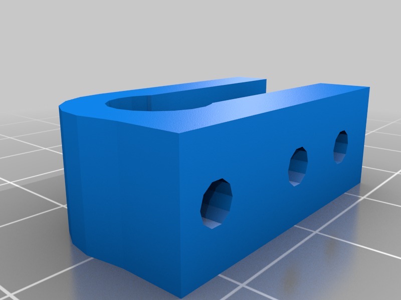 Prusa I3 8mm smooth rod end stop switch mount by n9jcv | Download free ...