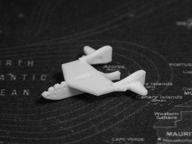 SpaceShipOne Mini Kit Card by Nakozen | Download free STL model ...