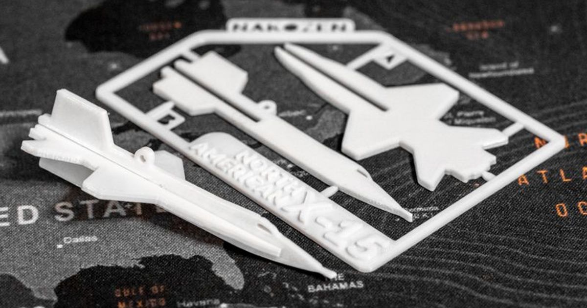 X-15 Kit Card by Nakozen | Download free STL model | Printables.com