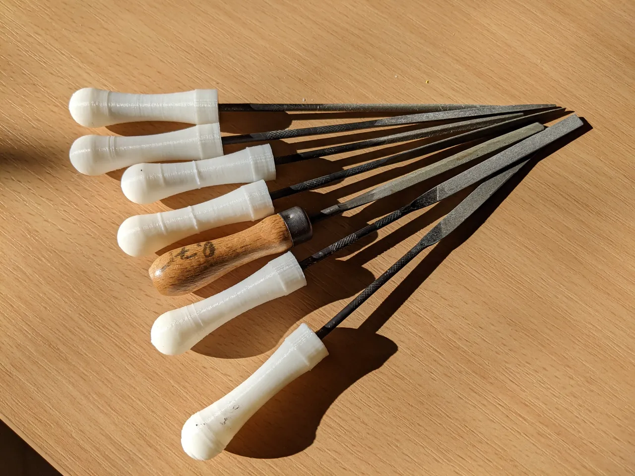 3mm file handle by Karel | Download free STL model | Printables.com